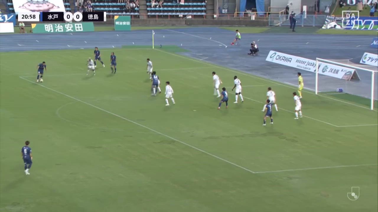 Jリーグ - J2 第21節 水戸ホーリーホック vs. 徳島ヴォルティス - 試合経過 - スポーツナビ