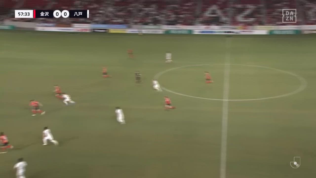 【動画】明治安田J3【第21節】金沢 vs 八戸 ダイジェスト - スポーツナビ「DAZN Jリーグ」