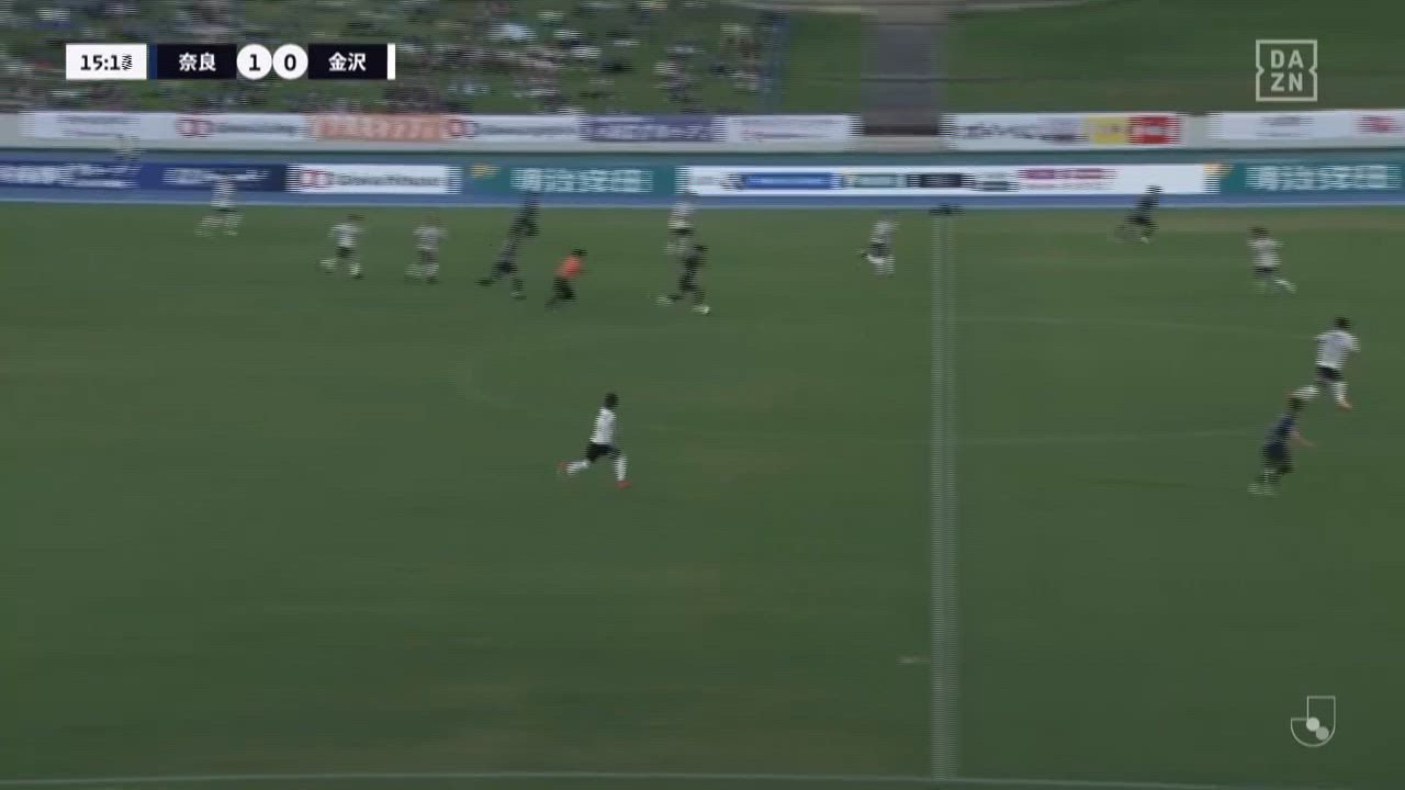 【動画】明治安田J3【第22節】奈良 vs 金沢 ダイジェスト - スポーツナビ「DAZN Jリーグ」