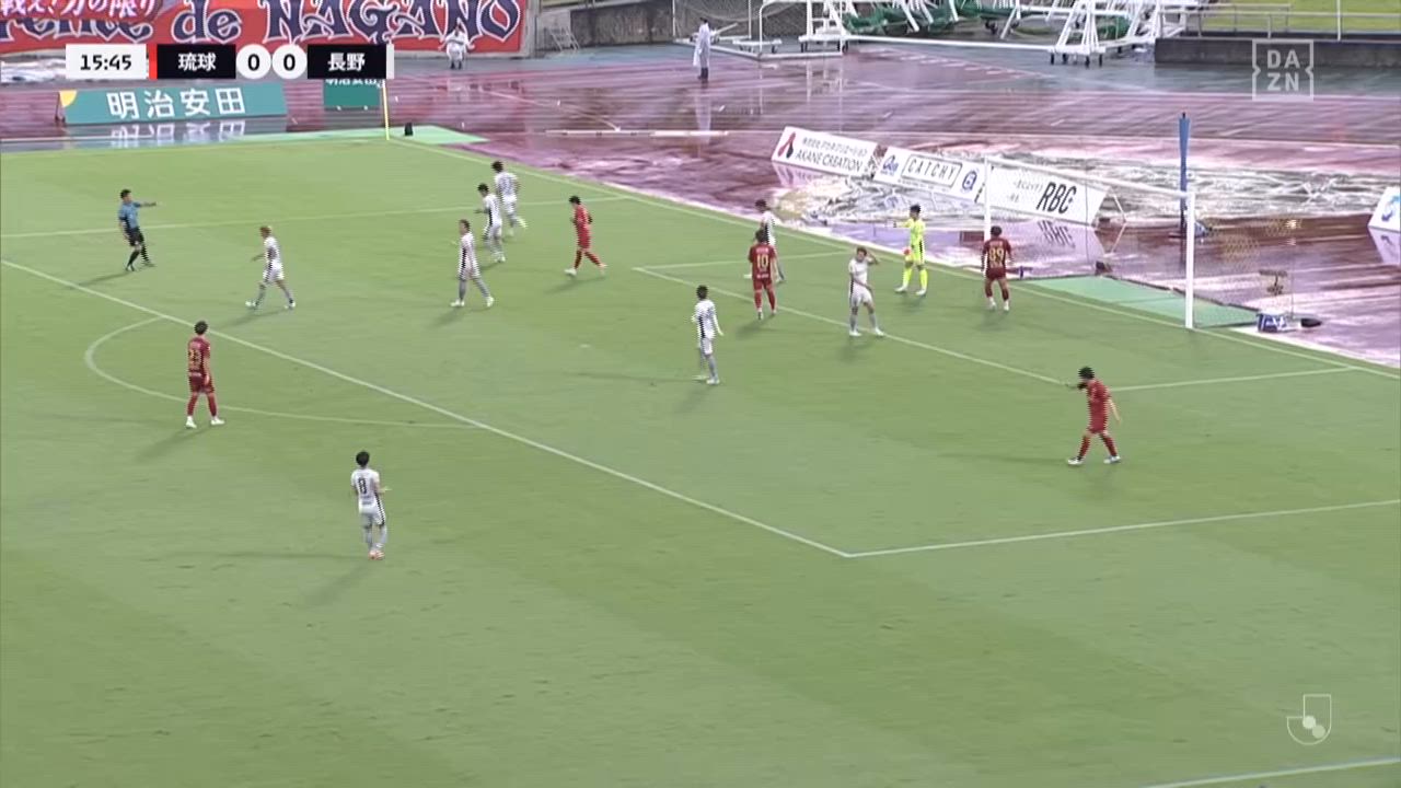 Jリーグ - J3 第22節 FC琉球 vs. AC長野パルセイロ - 試合経過 - スポーツナビ