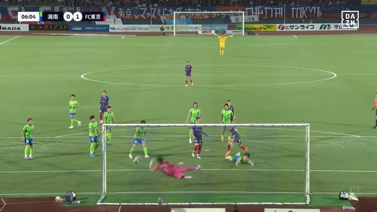 Jリーグ - J1 第26節 湘南ベルマーレ vs. FC東京 - 試合経過 - スポーツナビ