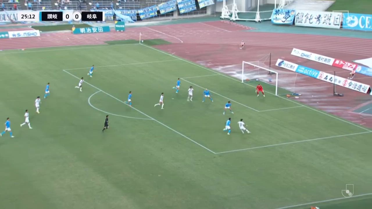 Jリーグ - J3 第23節 カマタマーレ讃岐 vs. FC岐阜 - 試合経過 - スポーツナビ
