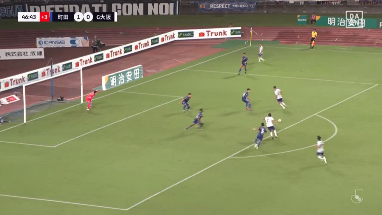 Jリーグ - J1 第30節 FC町田ゼルビア vs. ガンバ大阪 - 試合経過 - スポーツナビ