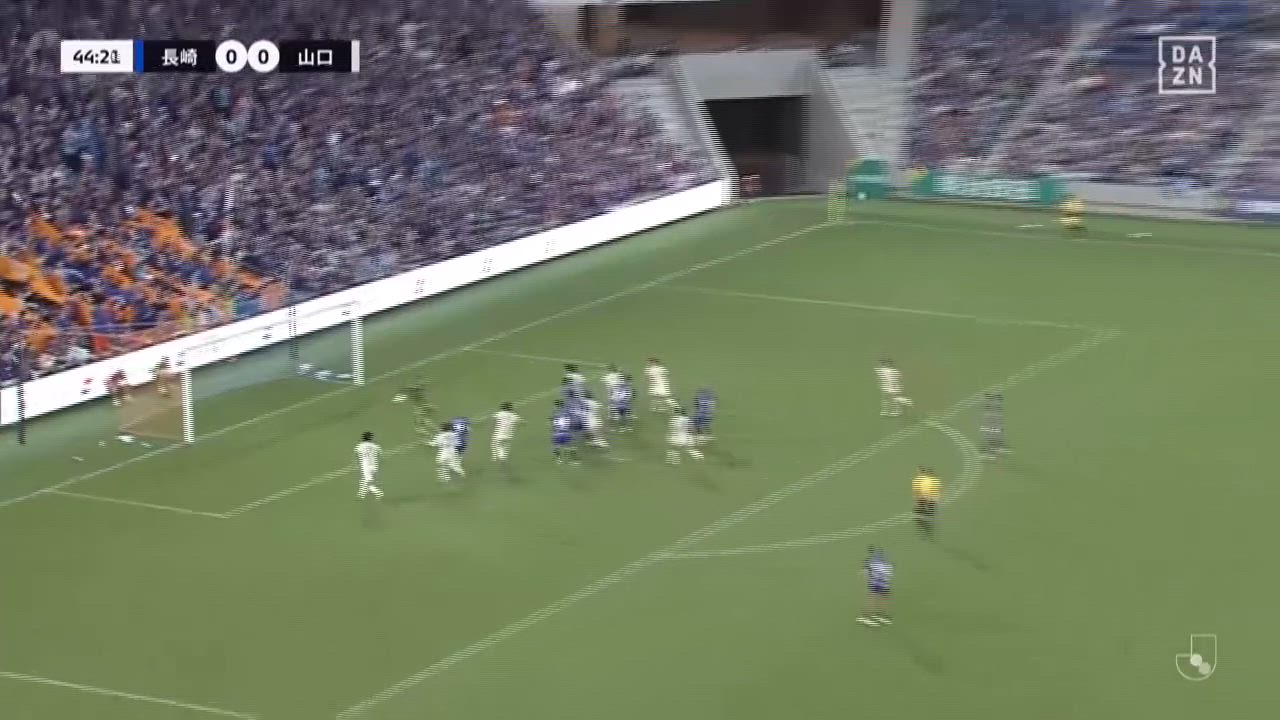 Jリーグ - J2 第27節 V・ファーレン長崎 vs. レノファ山口FC - 試合経過 - スポーツナビ