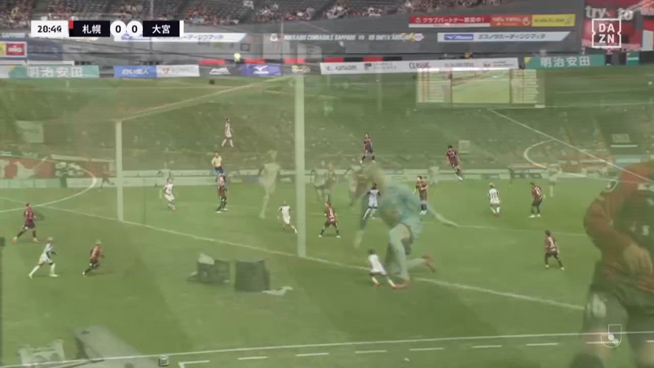 【動画】明治安田J2【第28節】札幌 vs 大宮 ダイジェスト - スポーツナビ「DAZN Jリーグ」