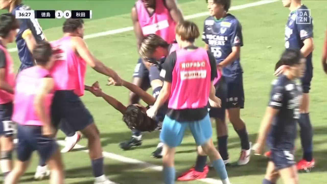 【動画】明治安田J2【第28節】徳島 vs 秋田 ダイジェスト - スポーツナビ「DAZN Jリーグ」