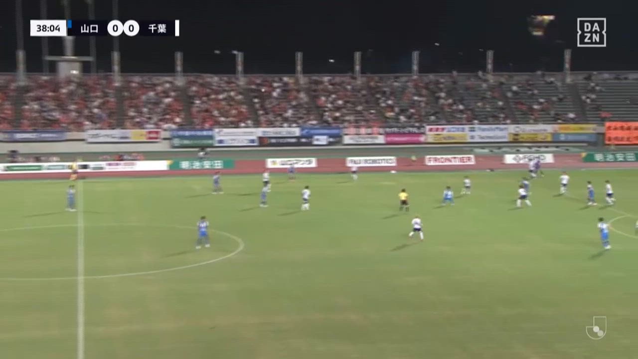 Jリーグ - J2 第29節 レノファ山口FC vs. ジェフユナイテッド千葉 - 試合経過 - スポーツナビ