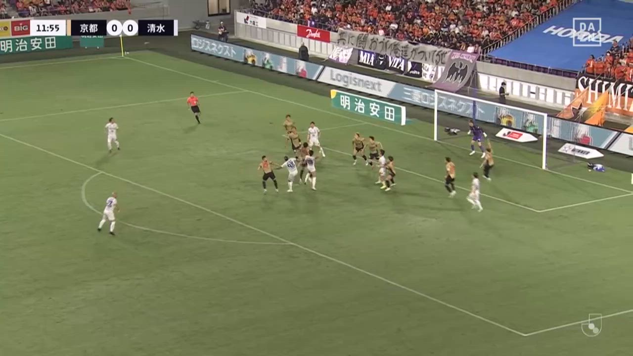 Jリーグ - J1 第30節 京都サンガF.C. vs. 清水エスパルス - 試合経過 - スポーツナビ