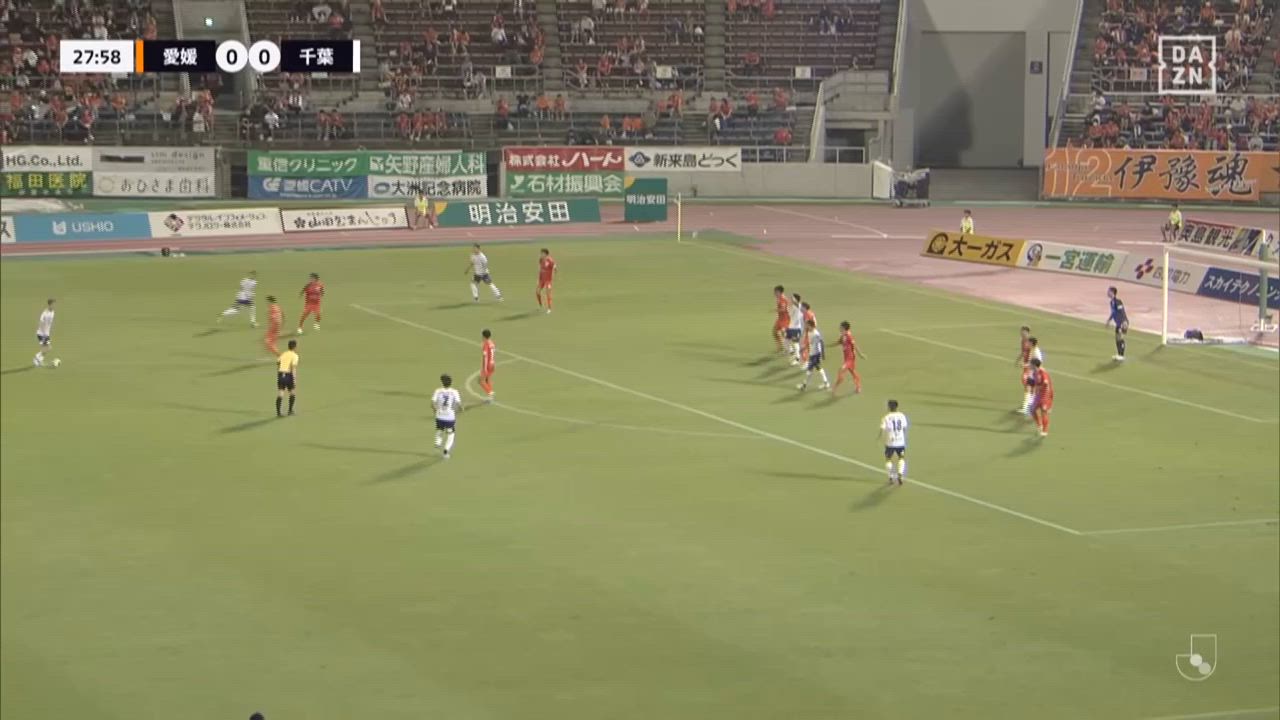 Jリーグ - J2 第30節 愛媛FC vs. ジェフユナイテッド千葉 - 試合経過 - スポーツナビ
