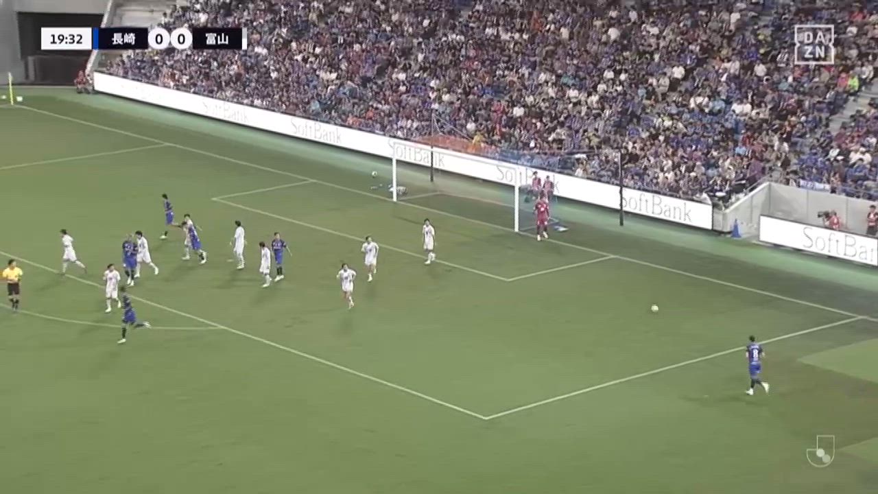 Jリーグ - J2 第30節 V・ファーレン長崎 vs. カターレ富山 - 試合経過 - スポーツナビ