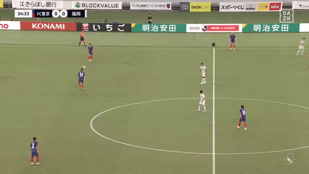 Jリーグ - J1 第31節 FC東京 vs. アビスパ福岡 - 試合経過 - スポーツナビ