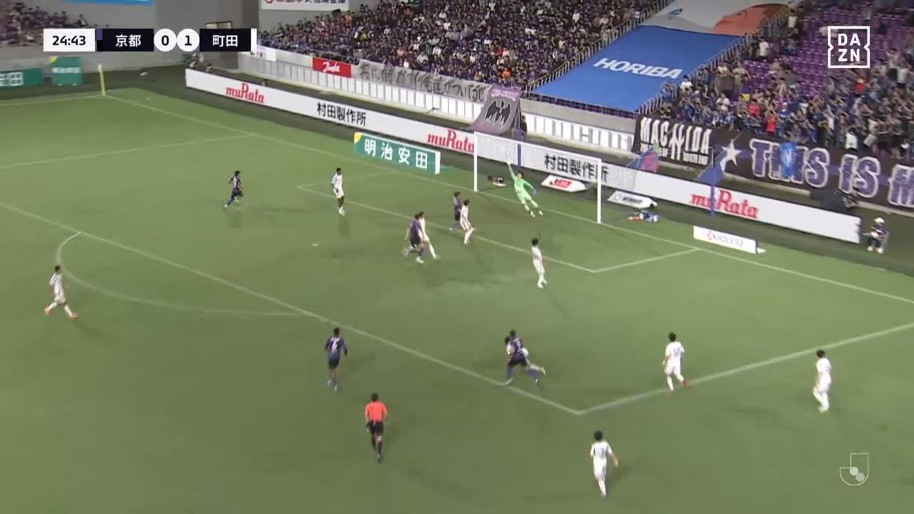Jリーグ - J1 第31節 京都サンガF.C. vs. FC町田ゼルビア - 試合経過 - スポーツナビ