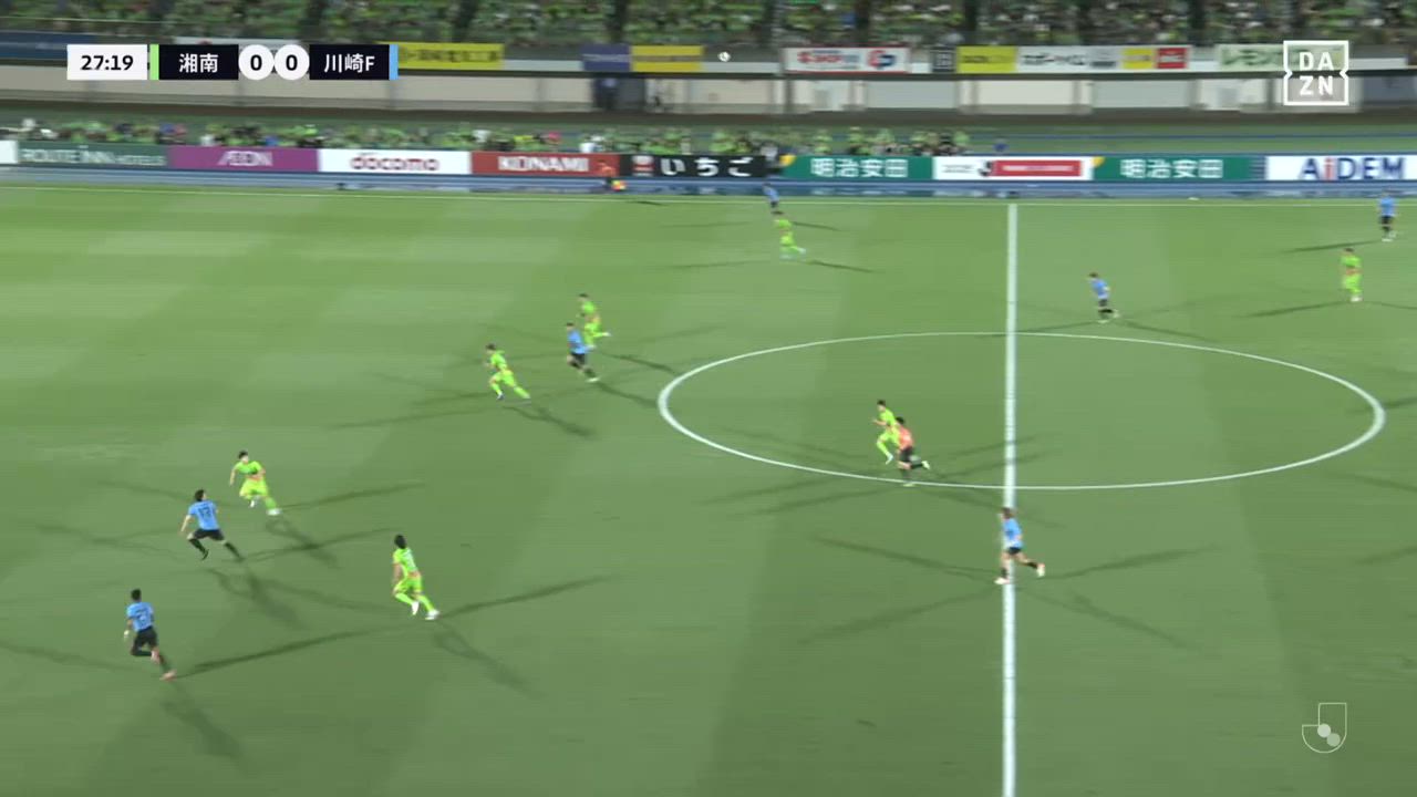 Jリーグ - J1 第31節 湘南ベルマーレ vs. 川崎フロンターレ - 試合経過 - スポーツナビ