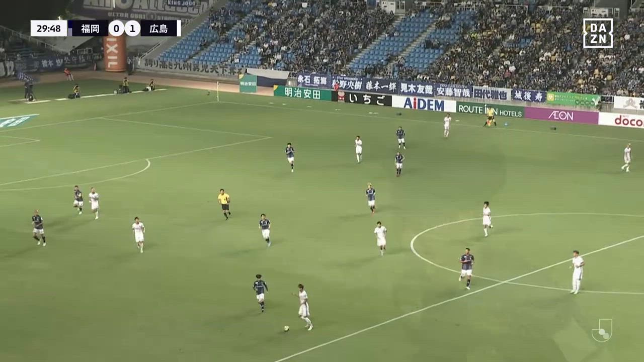 Jリーグ - J1 第32節 アビスパ福岡 vs. サンフレッチェ広島 - 試合経過 - スポーツナビ