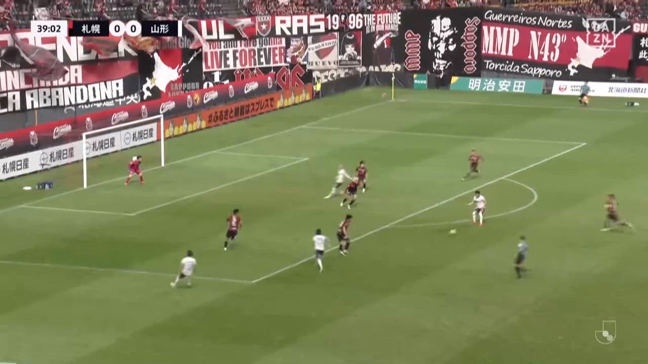 Jリーグ - J2 第32節 北海道コンサドーレ札幌 vs. モンテディオ山形 - 試合経過 - スポーツナビ