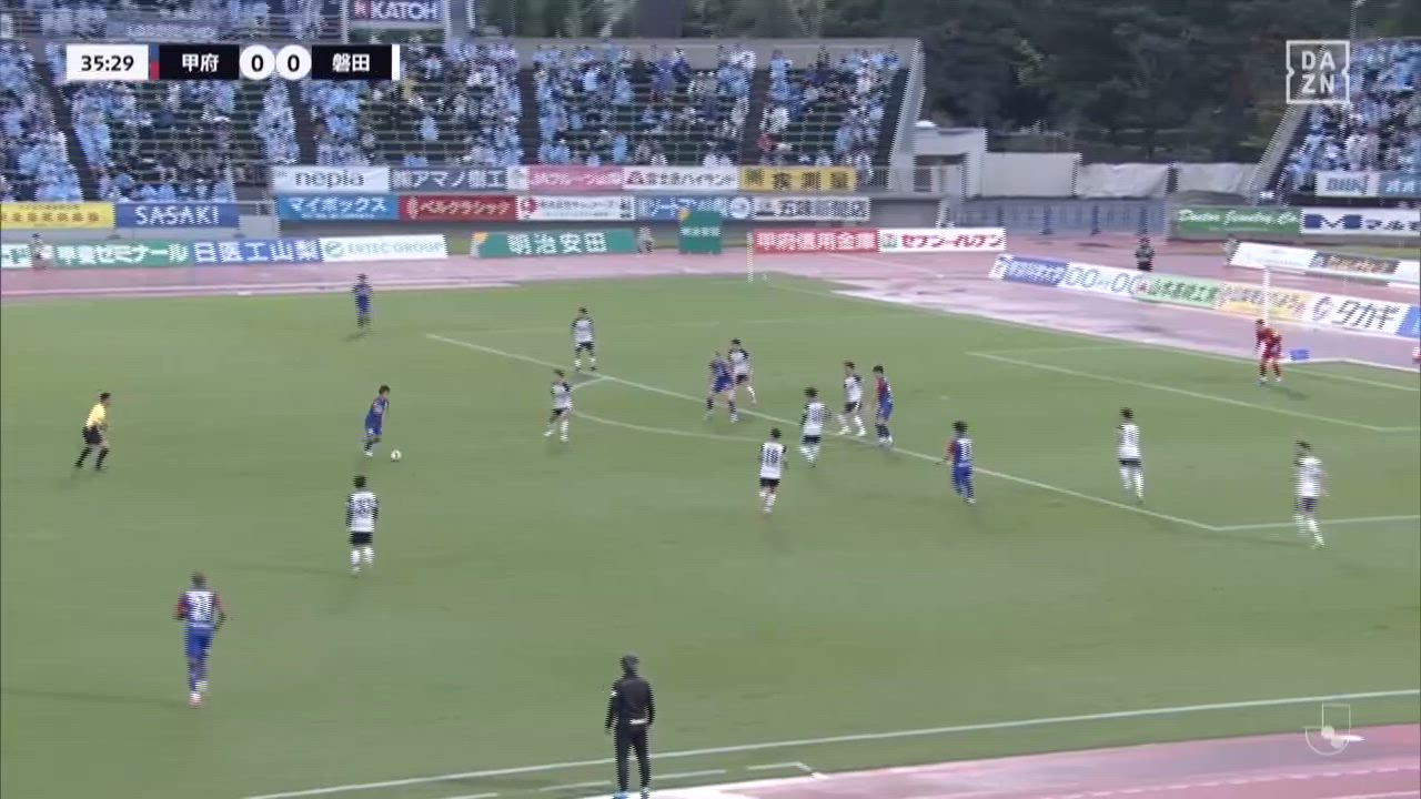 Jリーグ - J2 第32節 ヴァンフォーレ甲府 vs. ジュビロ磐田 - 試合経過 - スポーツナビ