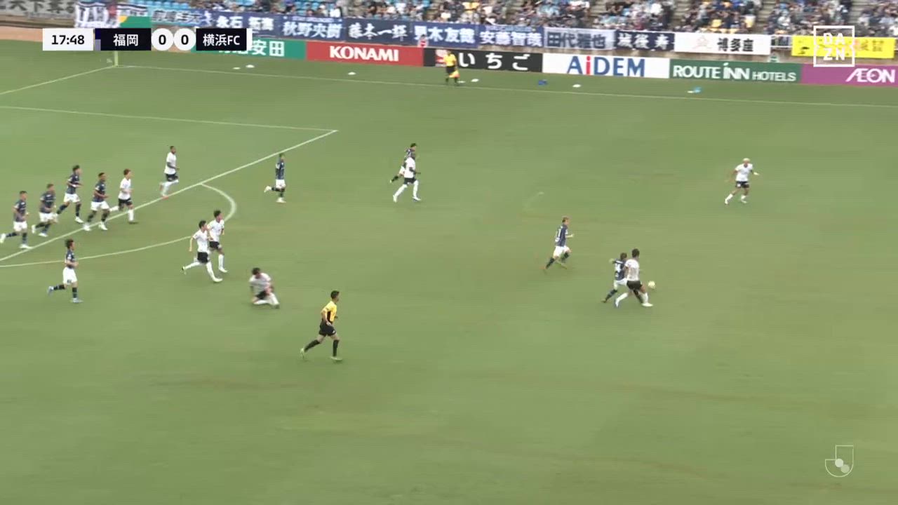 Jリーグ - J1 第33節 アビスパ福岡 vs. 横浜FC - 試合経過 - スポーツナビ