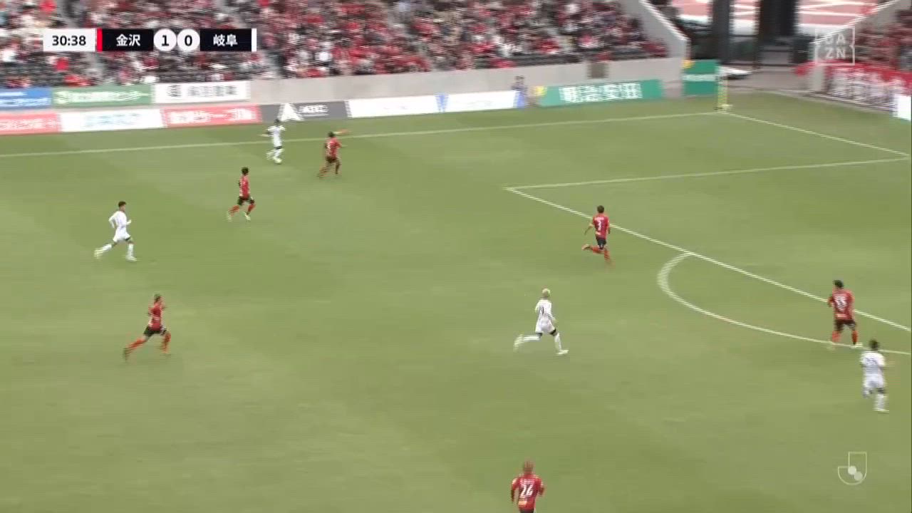 Jリーグ - J3 第32節 ツエーゲン金沢 vs. FC岐阜 - 試合経過 - スポーツナビ