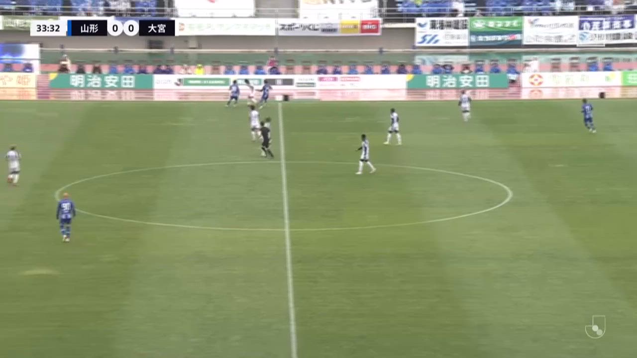 Jリーグ - J2 第34節 モンテディオ山形 vs. RB大宮アルディージャ - 試合経過 - スポーツナビ