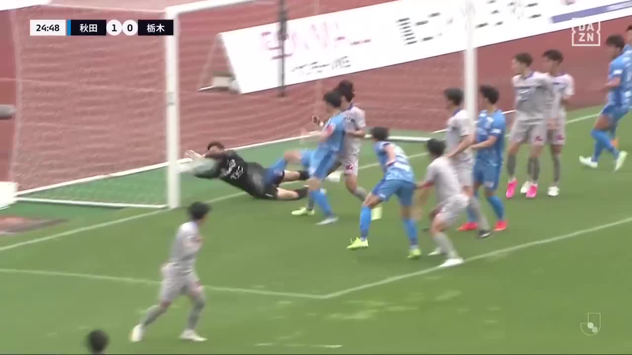 Jリーグ - J2 第14節 ブラウブリッツ秋田 vs. 栃木SC - 試合経過 - スポーツナビ